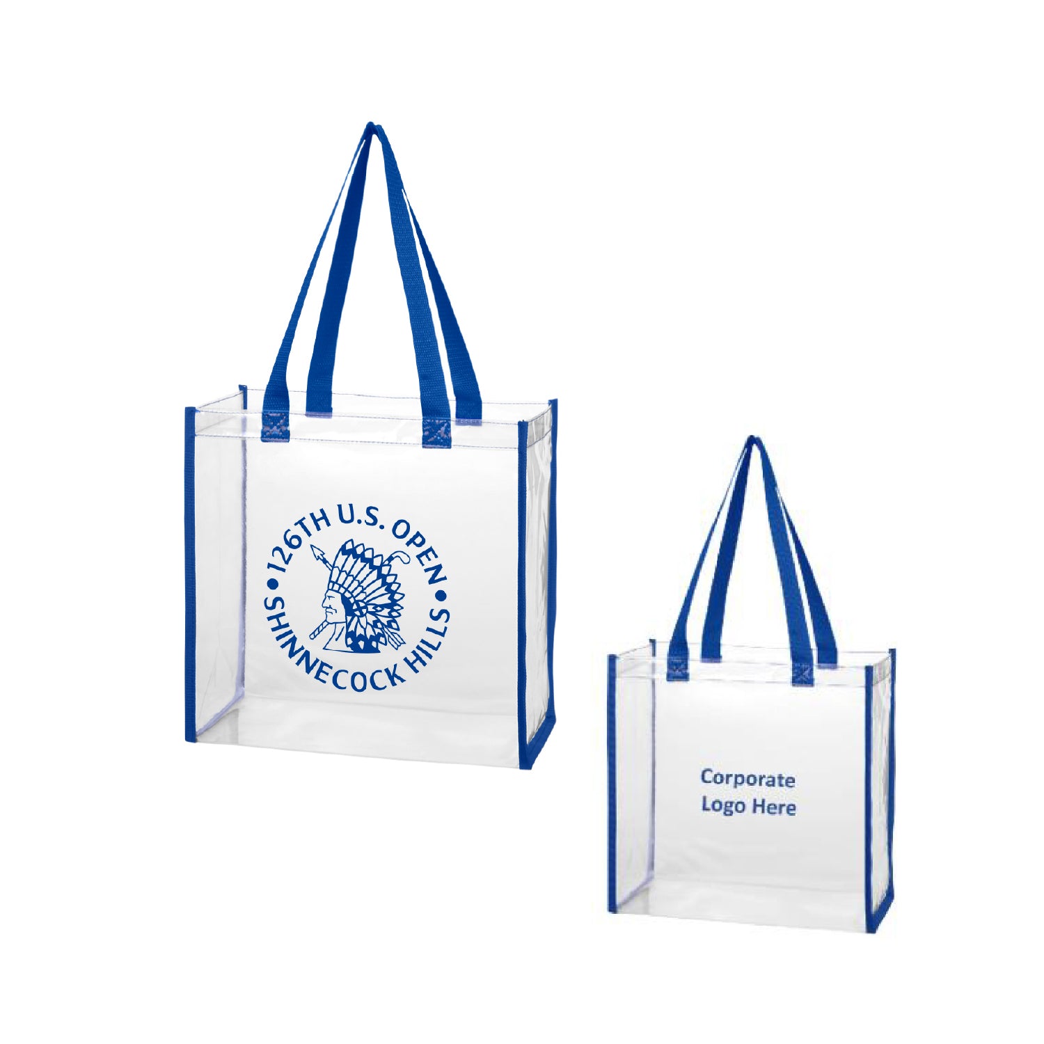 Tournament Solutions - U.S. Open Clear Tote Bag – USGA Corporate ...